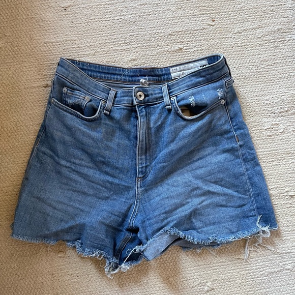 rag & bone | Shorts | Rag And Bone High Rise Denim Shorts Size 29 ...
